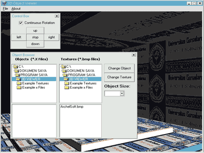ScreenShot 3D Object Viewer